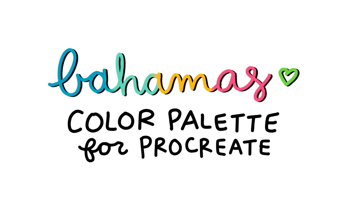 Bahamas Procreate Color Palette - Callie Danielle Shop Bahamas Procreate Color Palette - Callie Danielle Shop