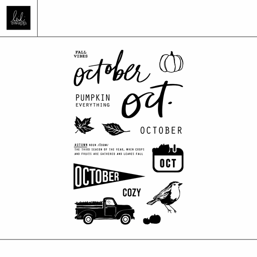 Digital Monthly Stamp Sets - Heidi Swapp Shop Digital Monthly Stamp Sets - Heidi Swapp Shop