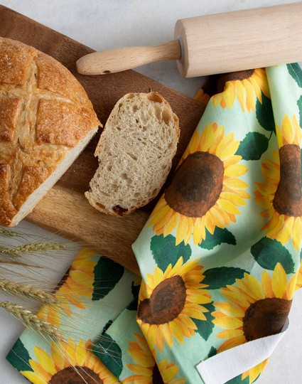 Sunflower kitchen towels store