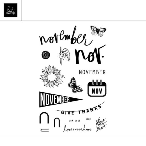 Digital Monthly Stamp Sets - Heidi Swapp Shop Digital Monthly Stamp Sets - Heidi Swapp Shop