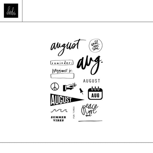 Digital Monthly Stamp Sets - Heidi Swapp Shop Digital Monthly Stamp Sets - Heidi Swapp Shop
